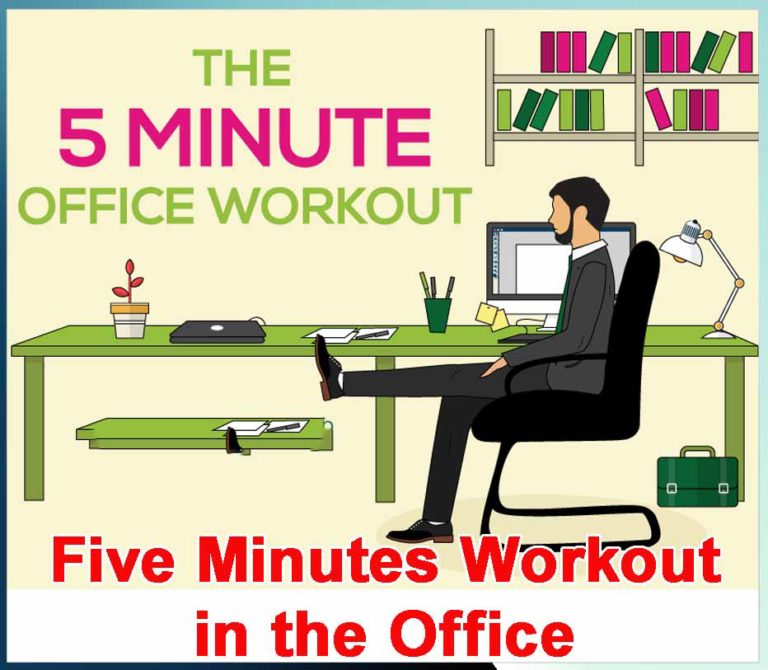 Five Minutes Workout in the Office | SACHI SHIKSHA - The Spiritual Magazine