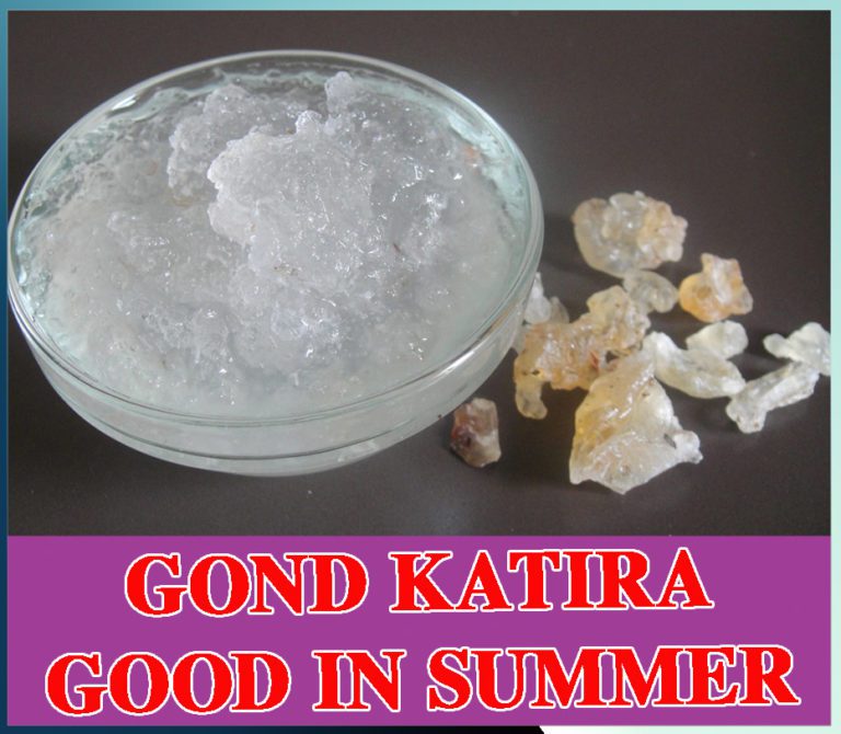 Health Benefits of Gond Katira | Best Drink to Cool Your Body | Sachi ...
