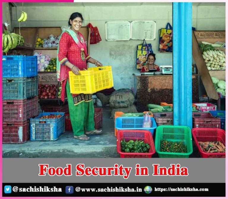 Food Security in India | Sachi Shiksha